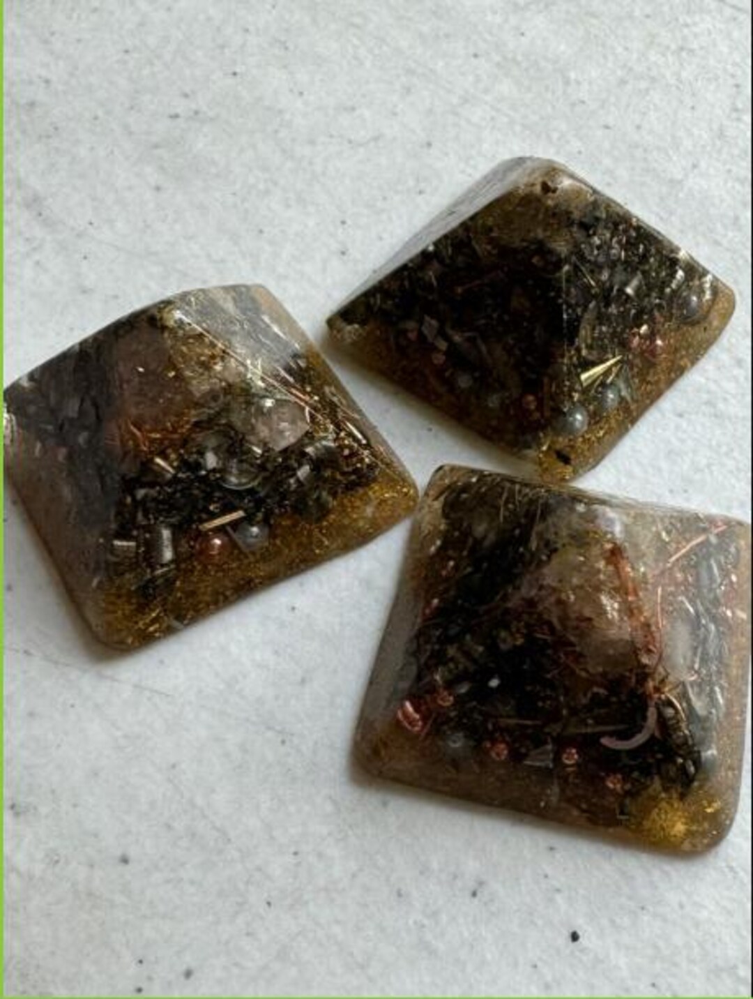 Small Prosperity 24K Gold Pyramids Set C - Etsy
