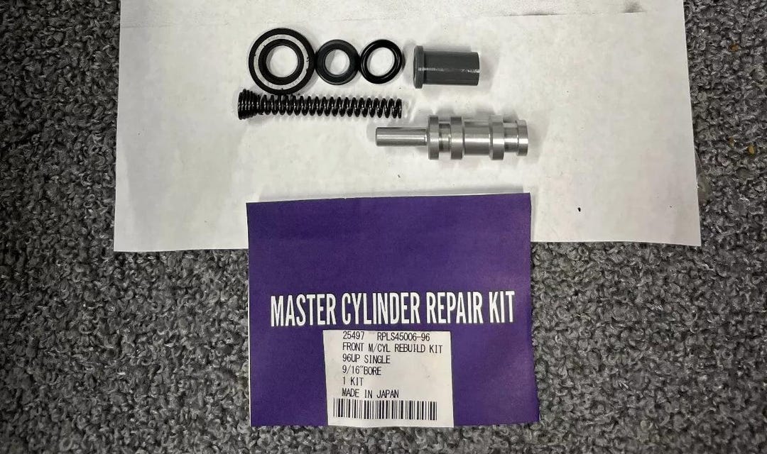 Harley Front Master Cylinder Rebuild Kit 45006-96 Single Disc 1996 on ...