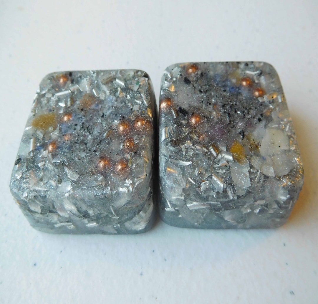 Macro Pearl Mini Cube Tower Busters Positive Orgone Energy - Etsy