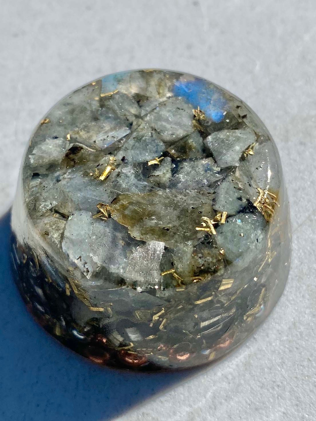 Labradorite Single Crystal Small Tower Buster Positive Orgone lifelove ...