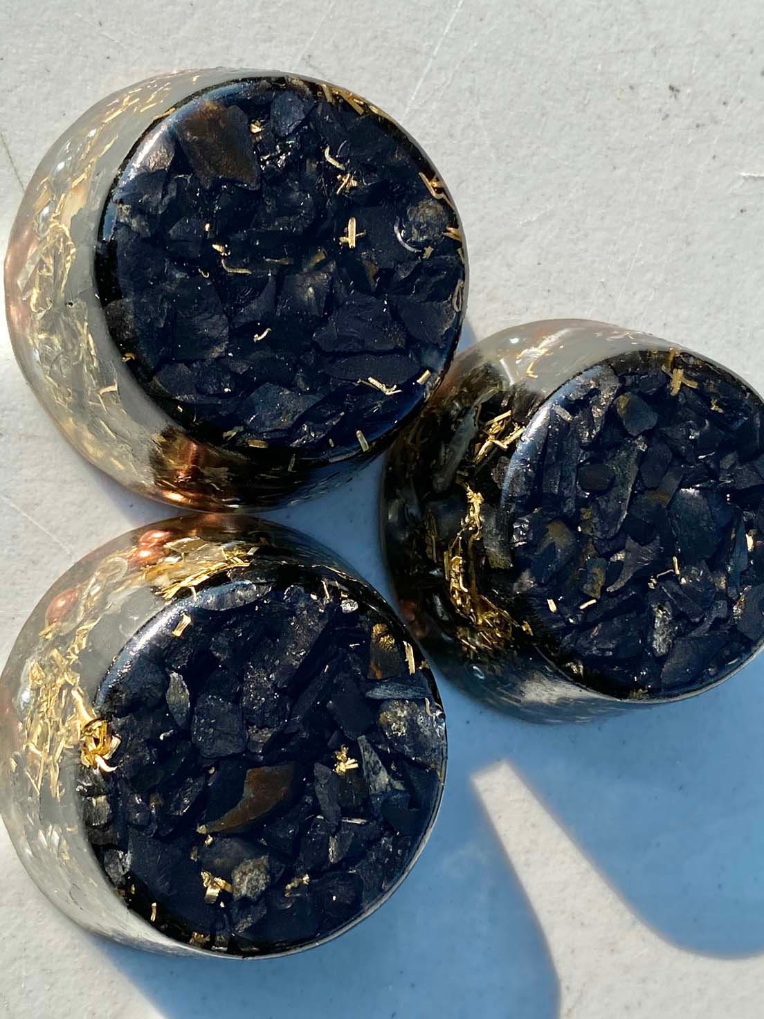 Shungite Noble Elite Single Crystal Small Tower Buster Positive Orgone ...