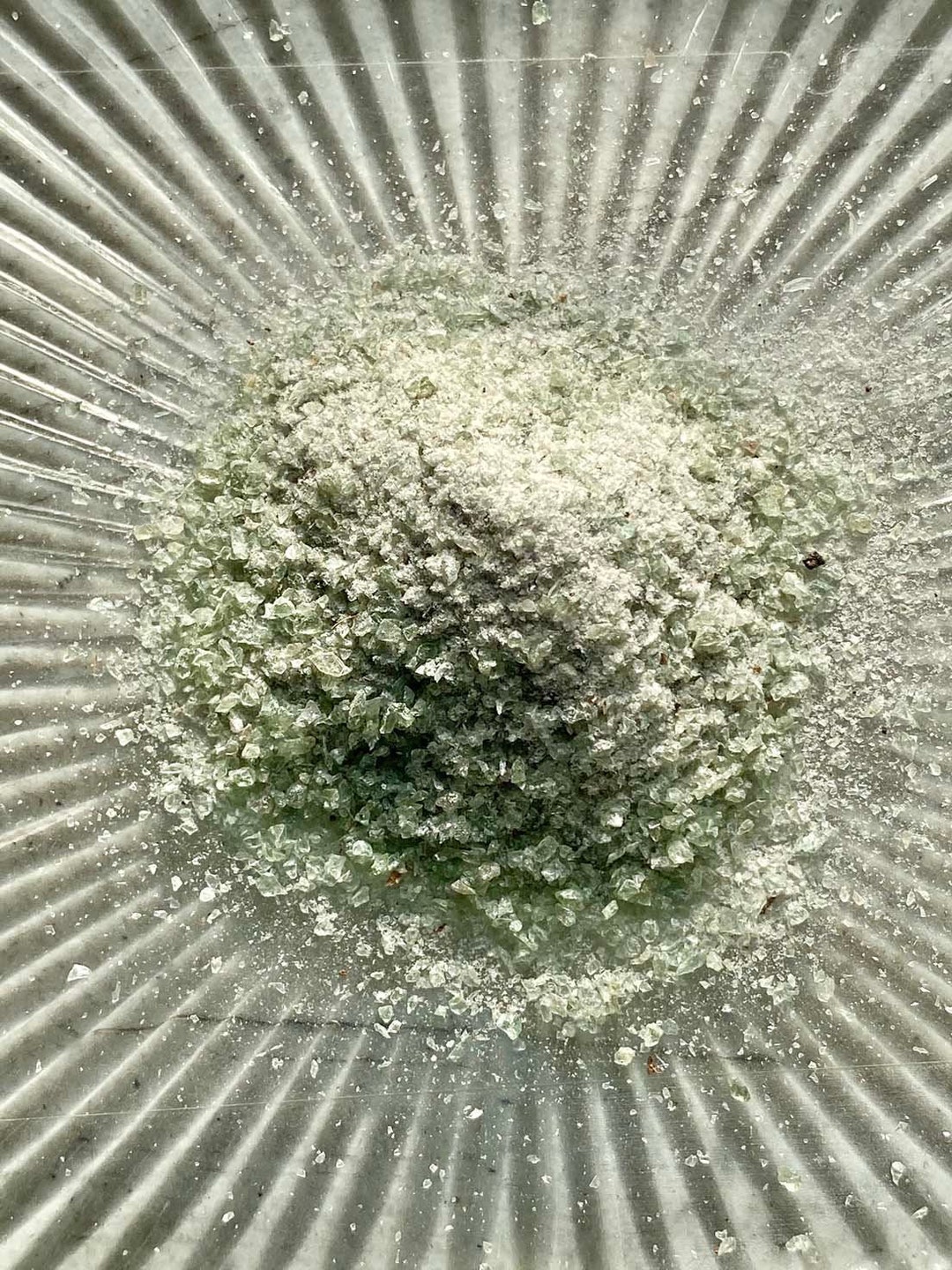 Green Apatite Powder 1mm and Smaller 100% Crystal Soothing Abundance ...