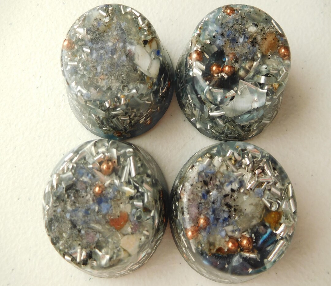 4 Light Blue Small Tower Busters Positive Orgone Energy - Etsy