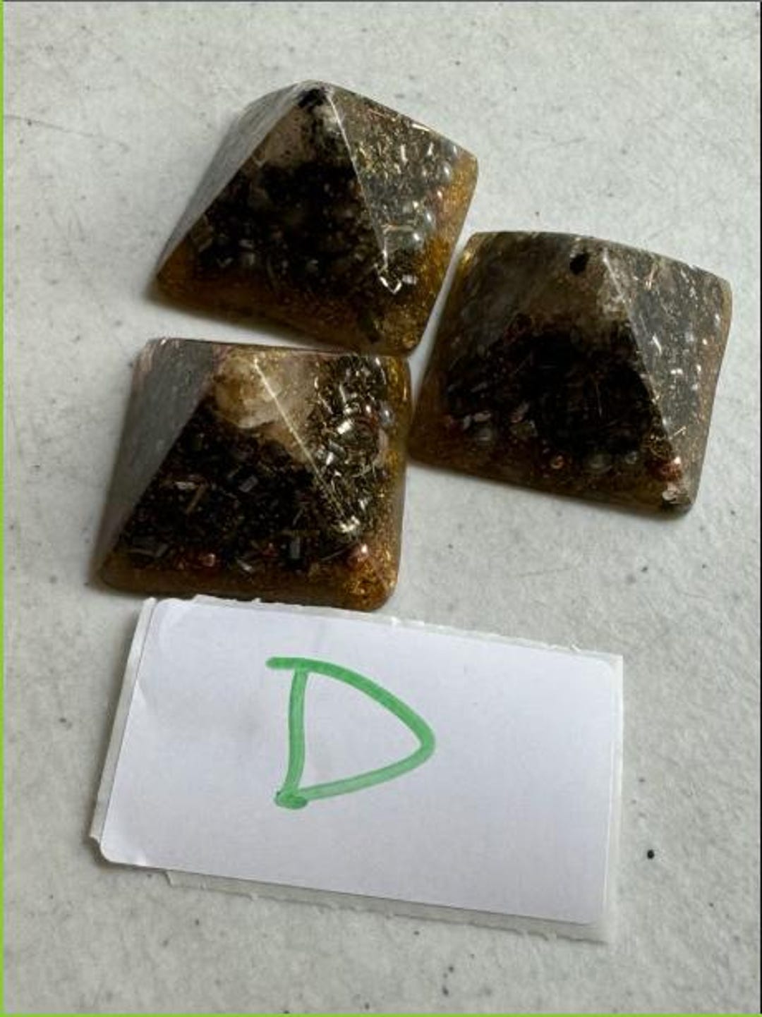 Small Prosperity 24K Gold Pyramids Set D - Etsy