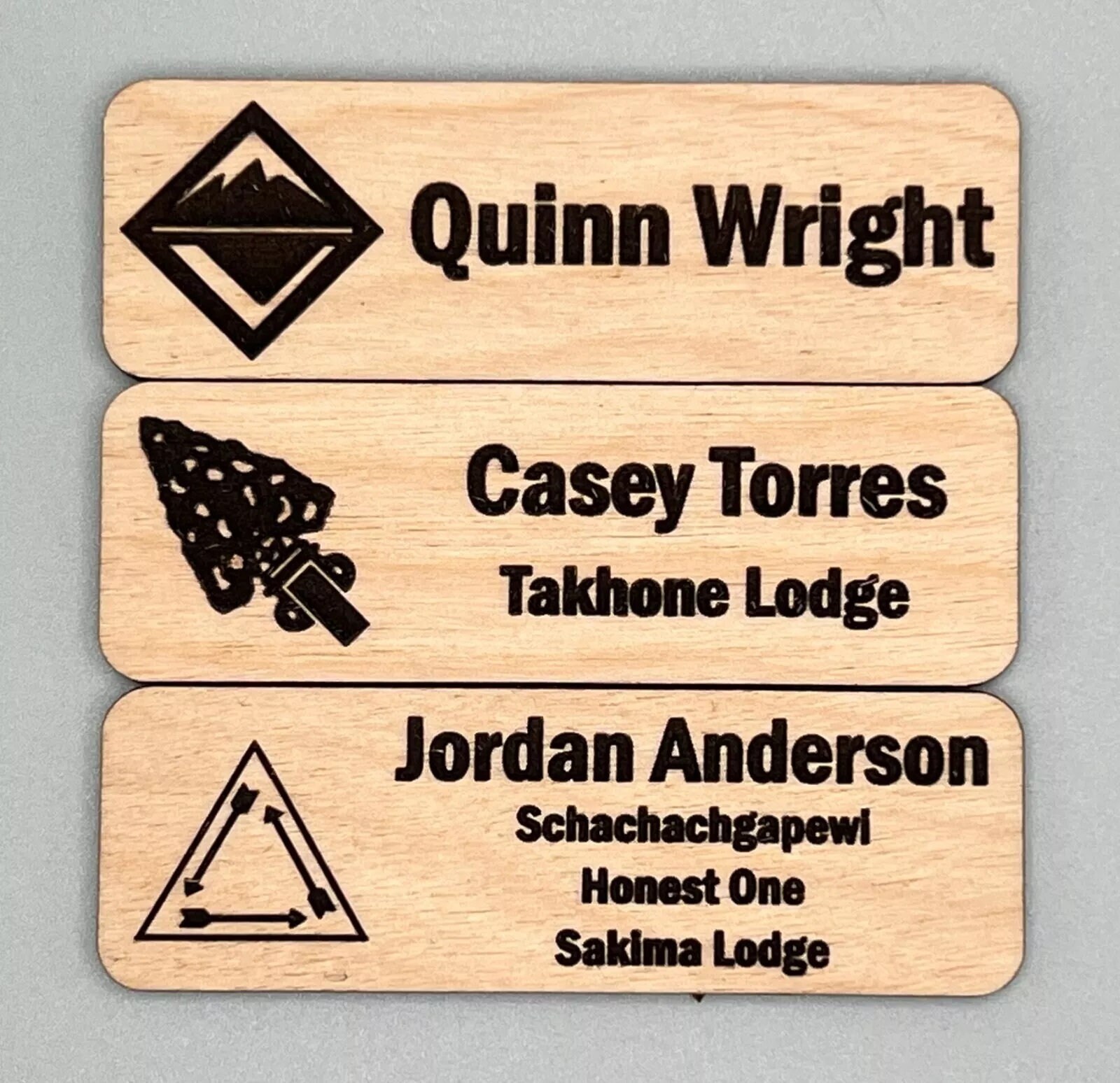 Eagle Scout Name Badge, Custom Boy Scouts of America Name Tag With ...