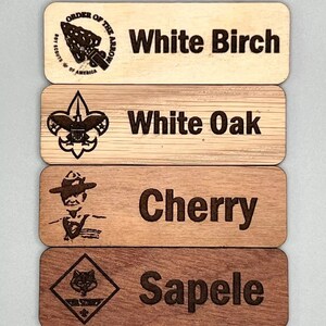 Girl Scout Logo Name Badge, Custom Boy Scouts of America Name Tag - Etsy