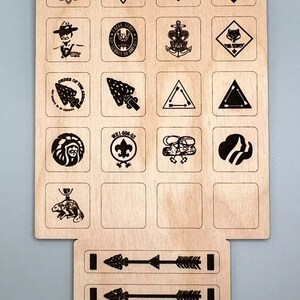 Girl Scout Logo Name Badge, Custom Boy Scouts of America Name Tag - Etsy