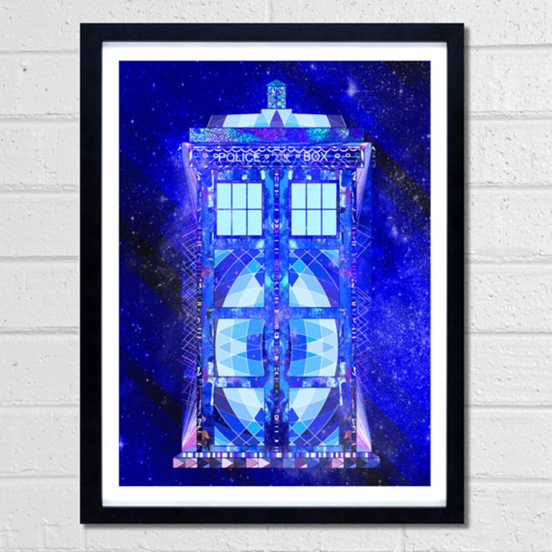 Doctor Who Tardis Print - the Tardis - Dr Who Wall Art - Whovian Poster ...