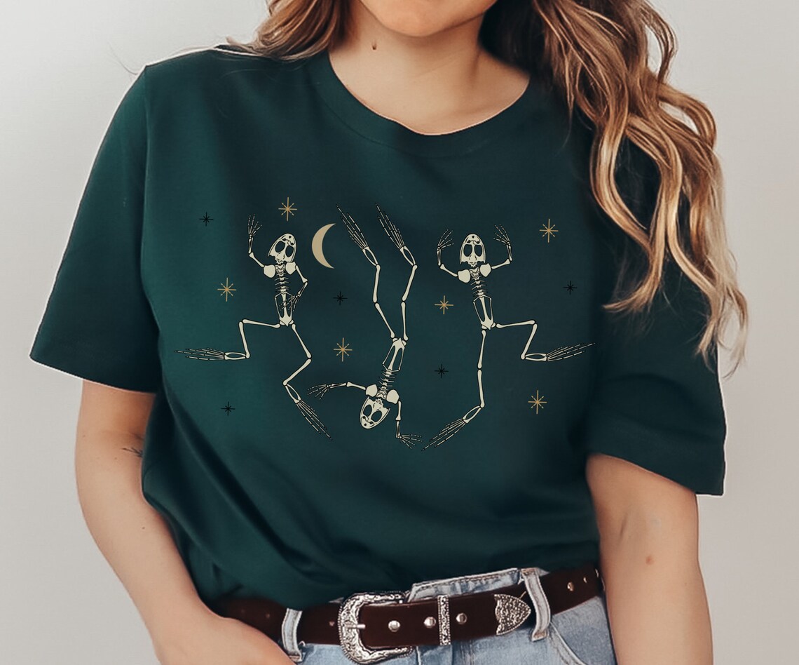 Dancing Frog Skeleton Svg Dancing Skeleton Svg Frog Svg - Etsy