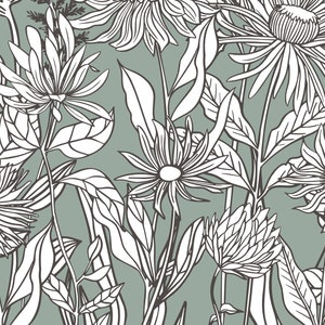 Wildflower Svg Bundle Daisy Svg Wild Flowers Png Floral Border Clipart ...