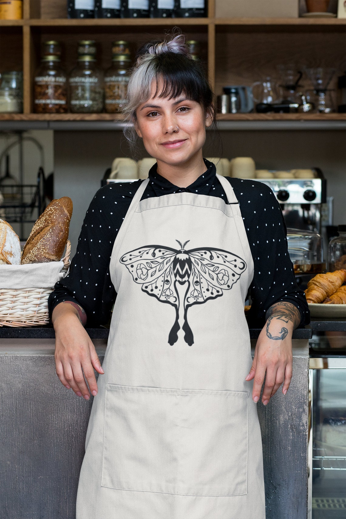 Moth Svg Floral Luna Moth Png Mystical Clipart Celestial Moth Png Boho ...