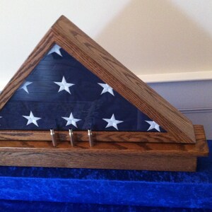 Memorial Flag Display Case With Shell Casing Holes - Etsy