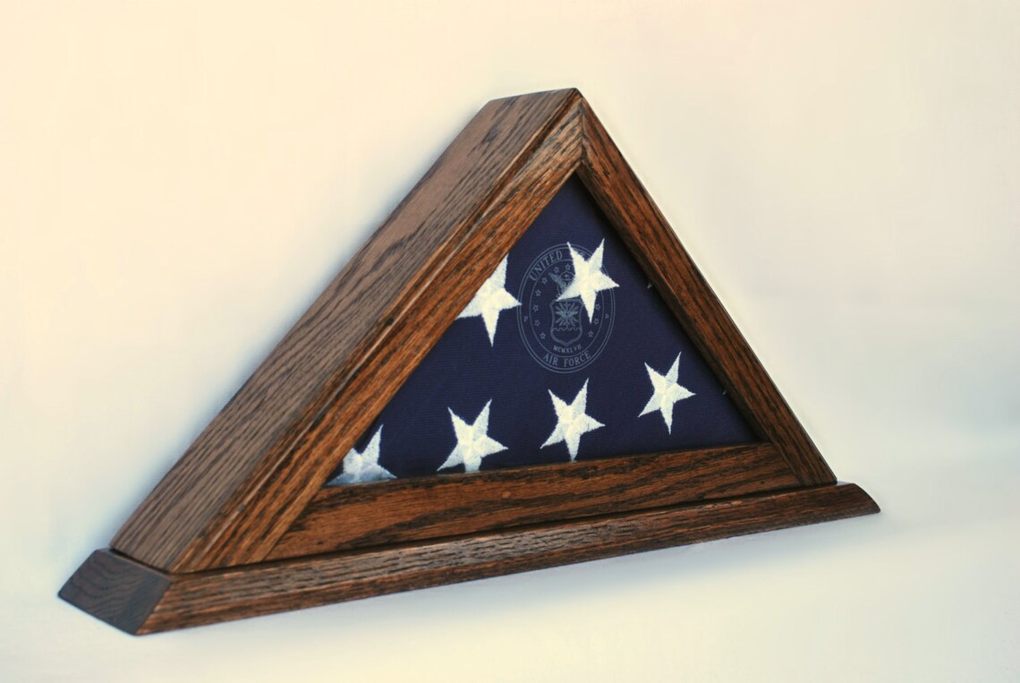 Retirement Flag Display Case - Etsy