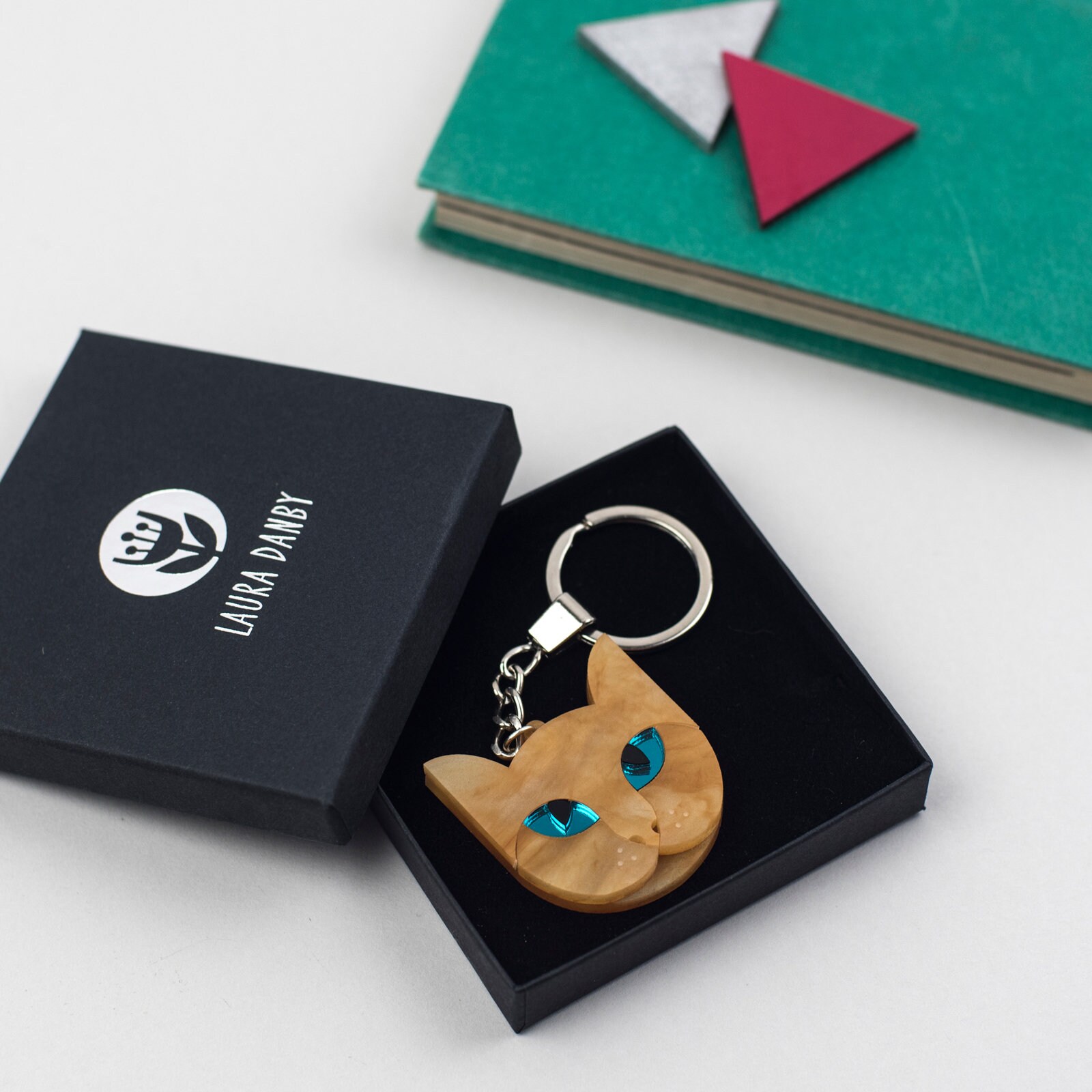 Ginger Cat Keyring - Etsy UK