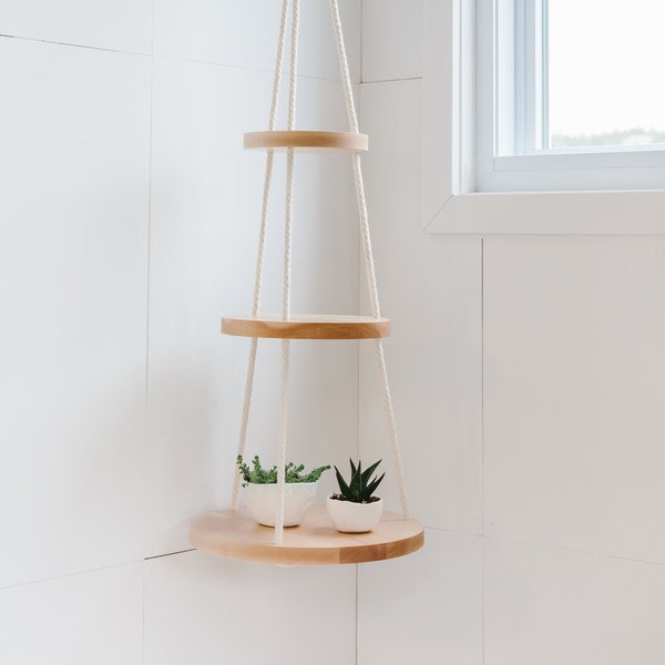 Hanging Plant Shelf (You'll Enjoy) - Etsy