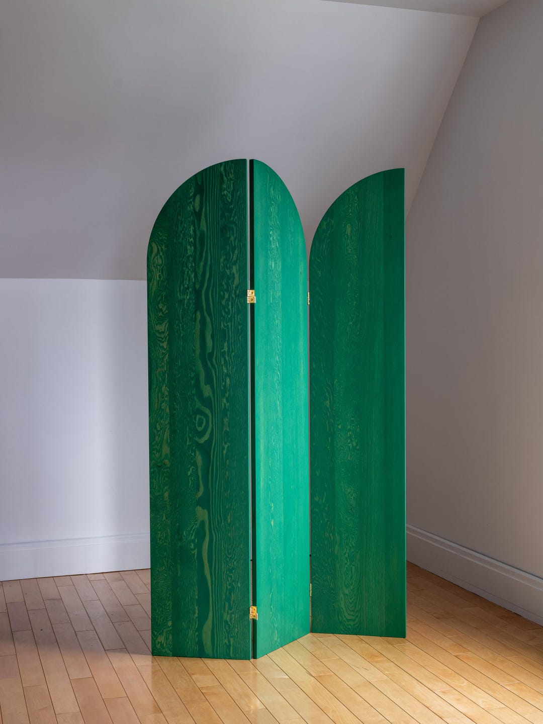 Douglas Fir Room Divider: Handmade Folding Screen - Memphis Design - Etsy