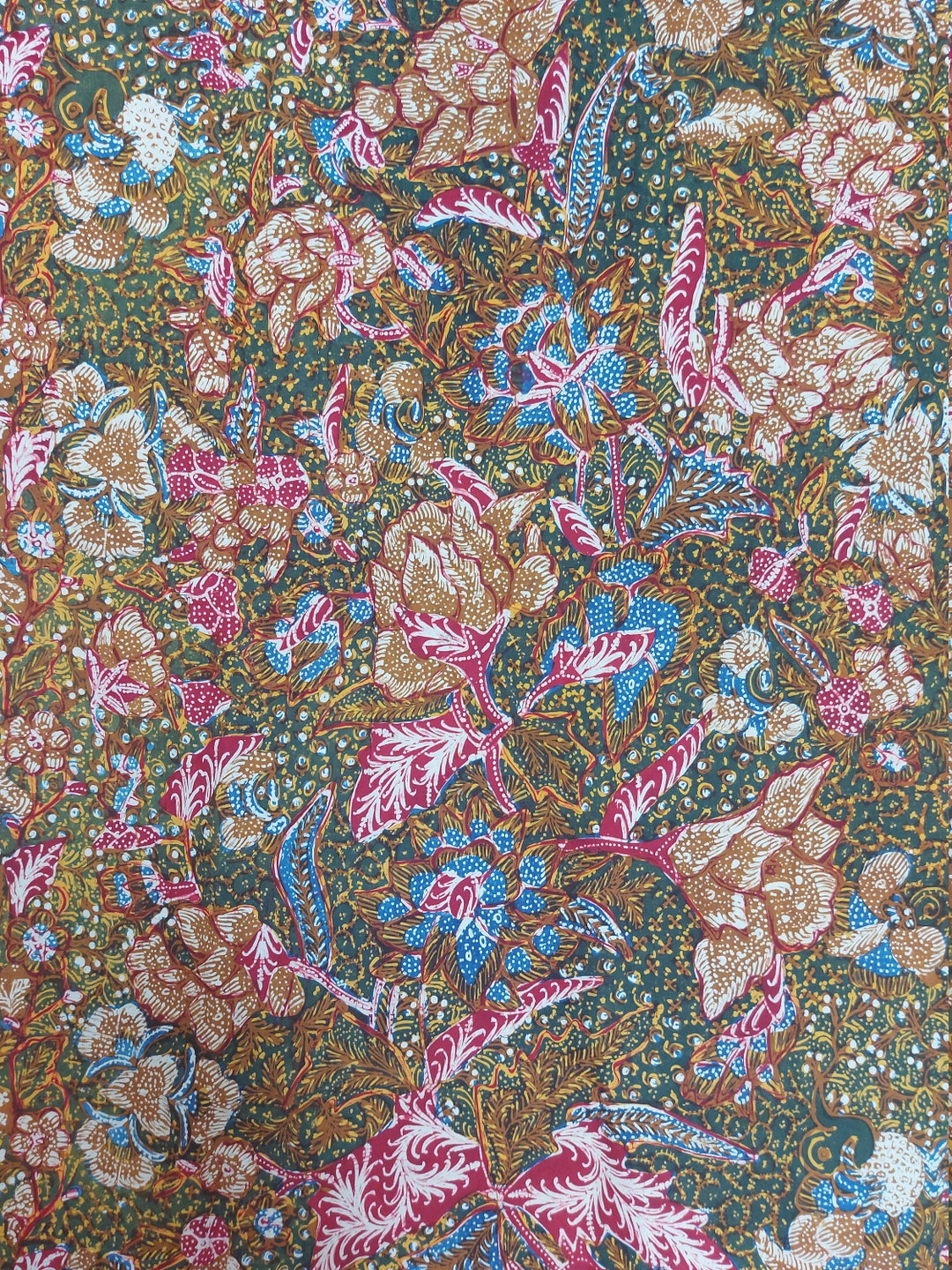 Indonesian Hand Drawn Javanese Sarung Batik Laseman - Etsy