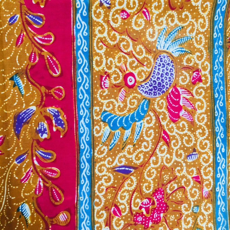 Vintage Old Demakan Hand Drawn Batik Javanese Shawl - Etsy