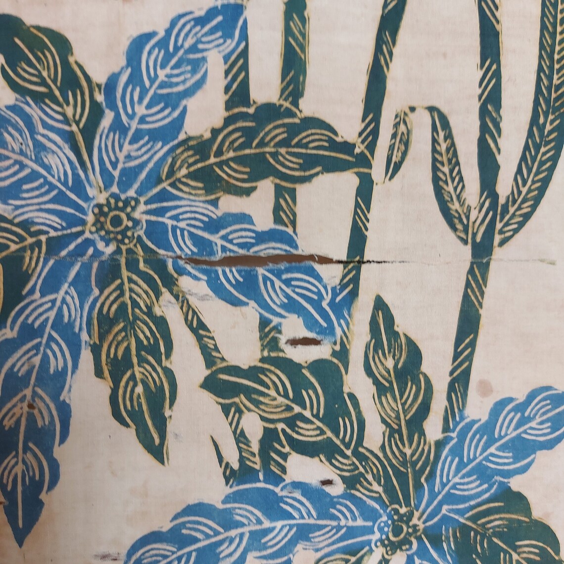 Old Indonesian Hand Drawn Javanese Batik Sarung With Peacock | Etsy