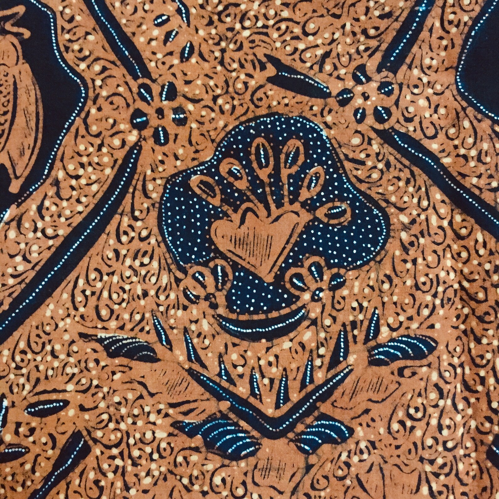 Vintage Hand Drawn Javanese Batik, Satrio Manah From Solo - Etsy