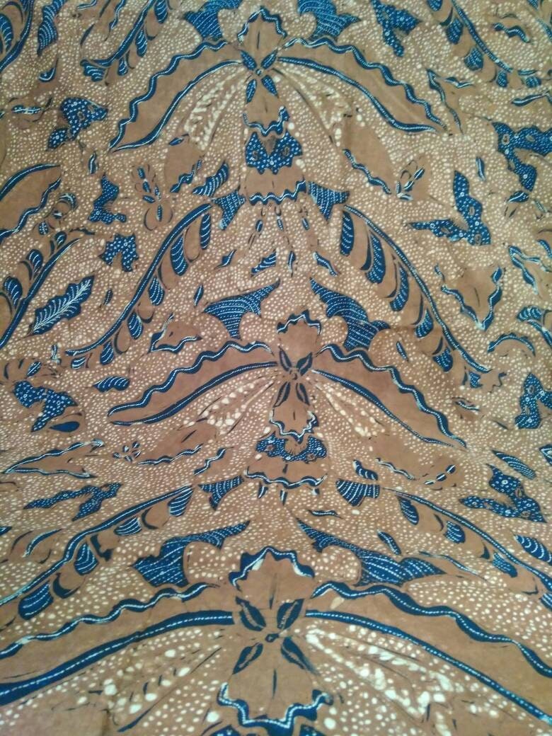 Unique Indonesian Hand Drawn Javanese Batik From Solo, Batik Pisan Bali ...