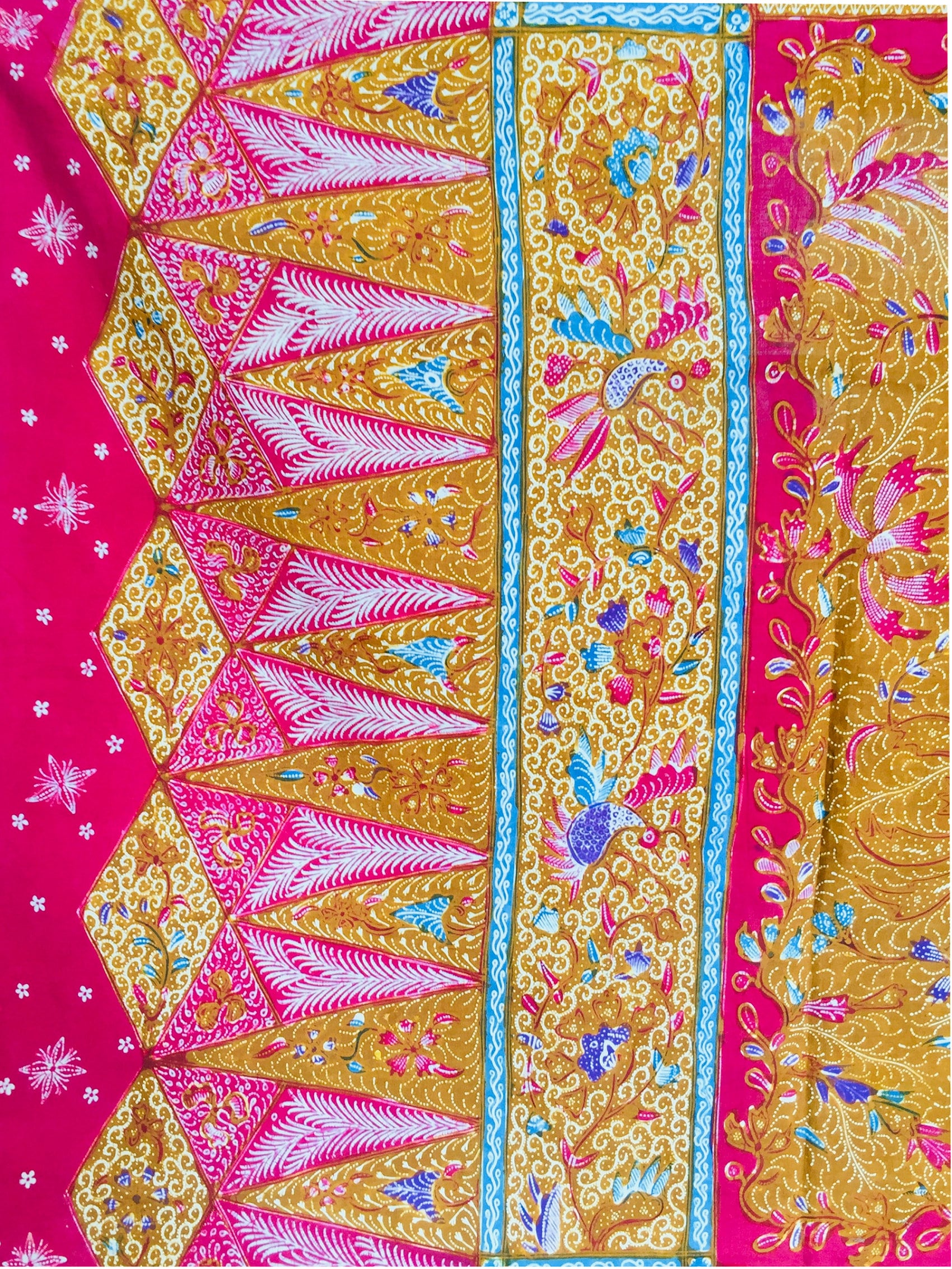 Vintage Old Demakan Hand Drawn Batik Javanese Shawl - Etsy