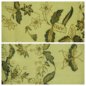 Antique Sarong Lokcan Hand Drawn Batik Old Sutra Buketan Burung Kupu ...