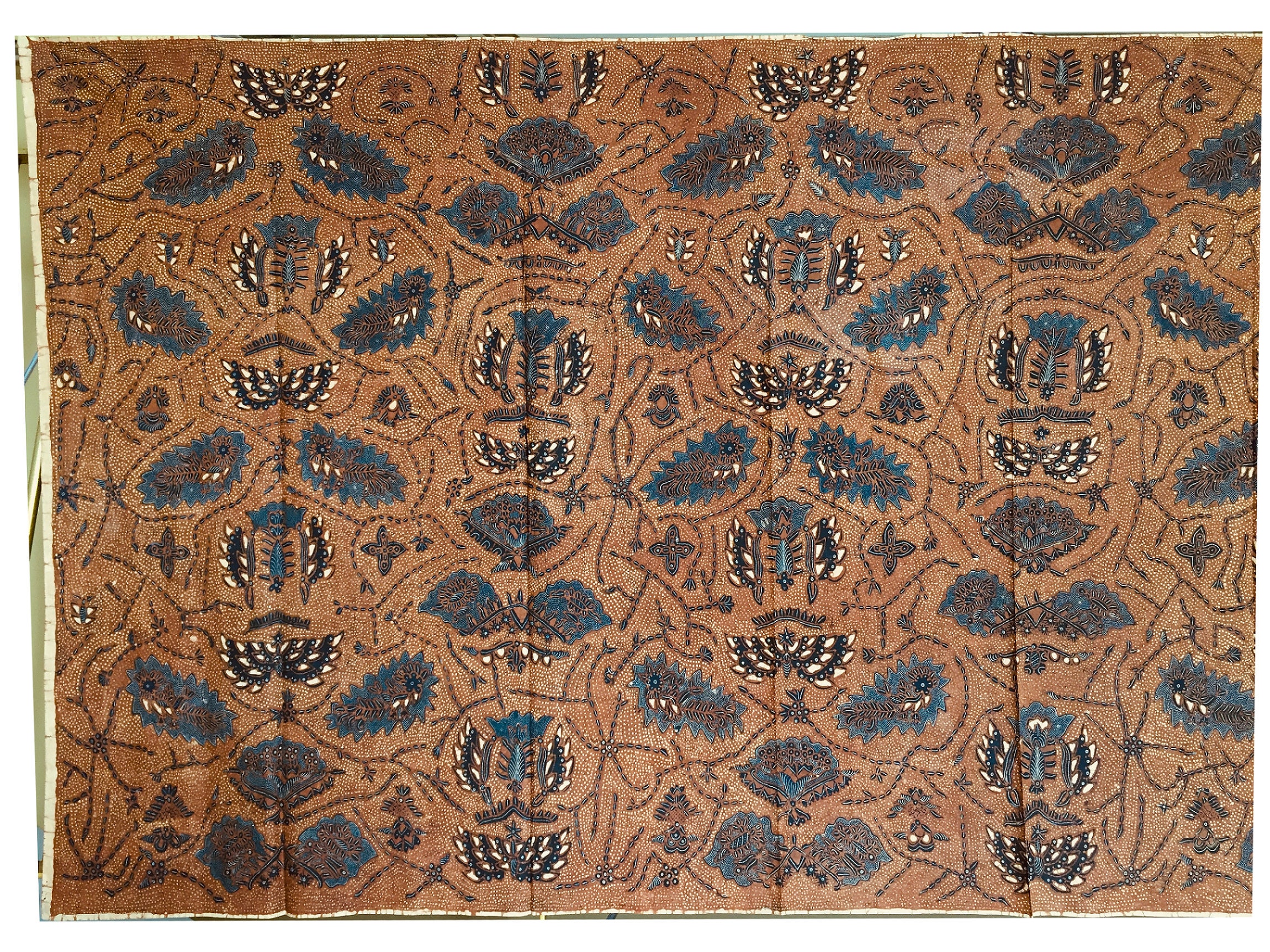 Vintage Indonesian Hand Drawn Javanese Batik, Semen Rante From Solo - Etsy