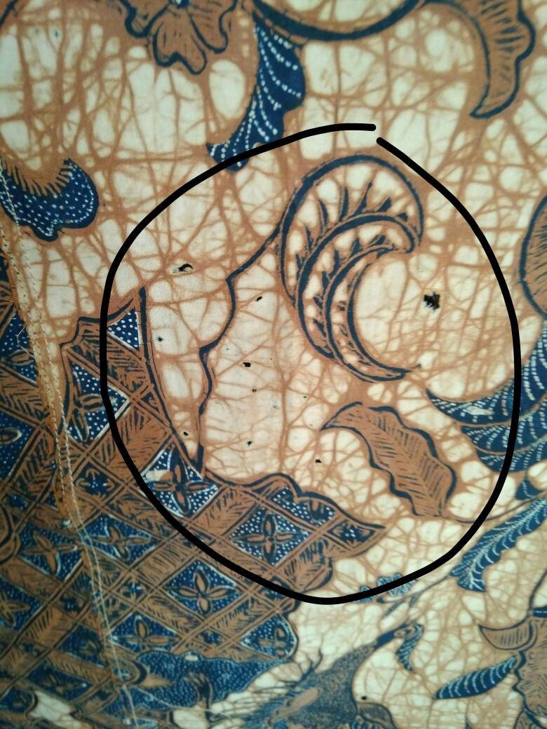 Vintage Indonesian Hand Drawn Javanese Batik Sekarjagad With - Etsy