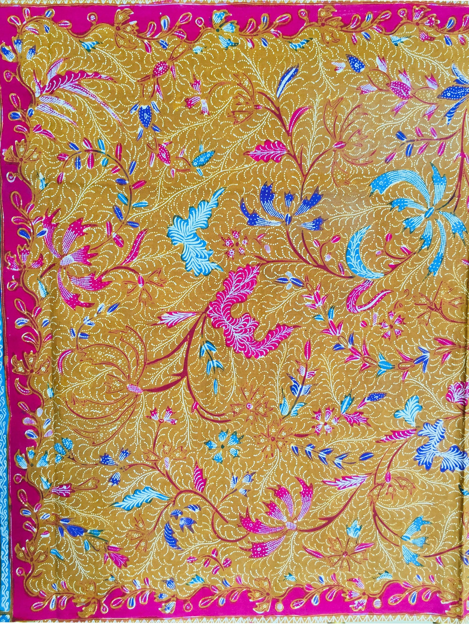 Vintage Old Demakan Hand Drawn Batik Javanese Shawl - Etsy