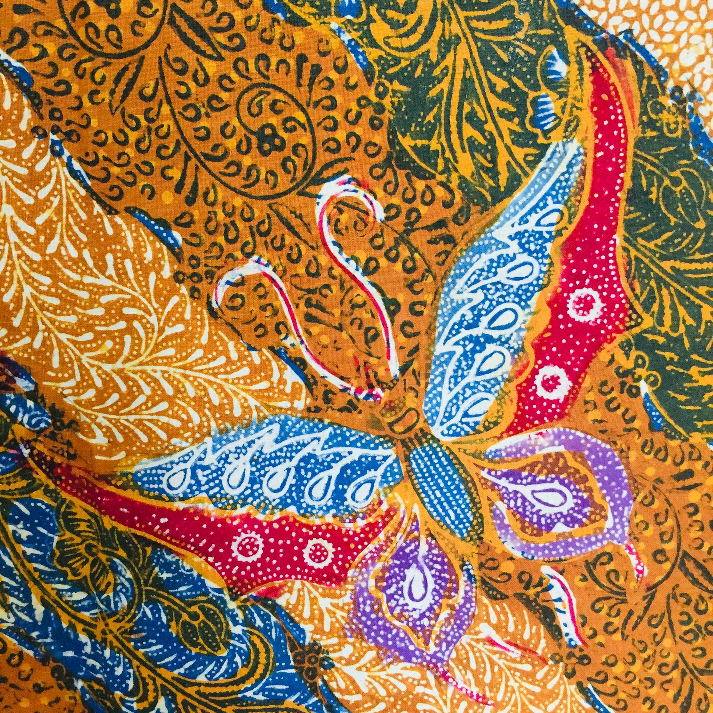 Vintage Indonesian Hand Drawn Javanese Batik 3 Negeri | Etsy