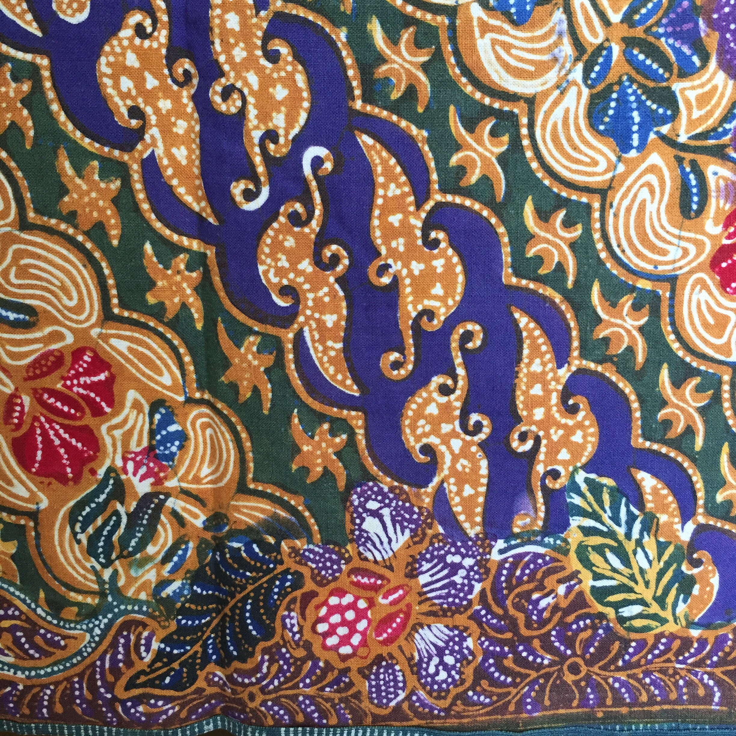 Indonesian Hand Drawn Javanese Batik Pekalongan Lima Negeri - Etsy