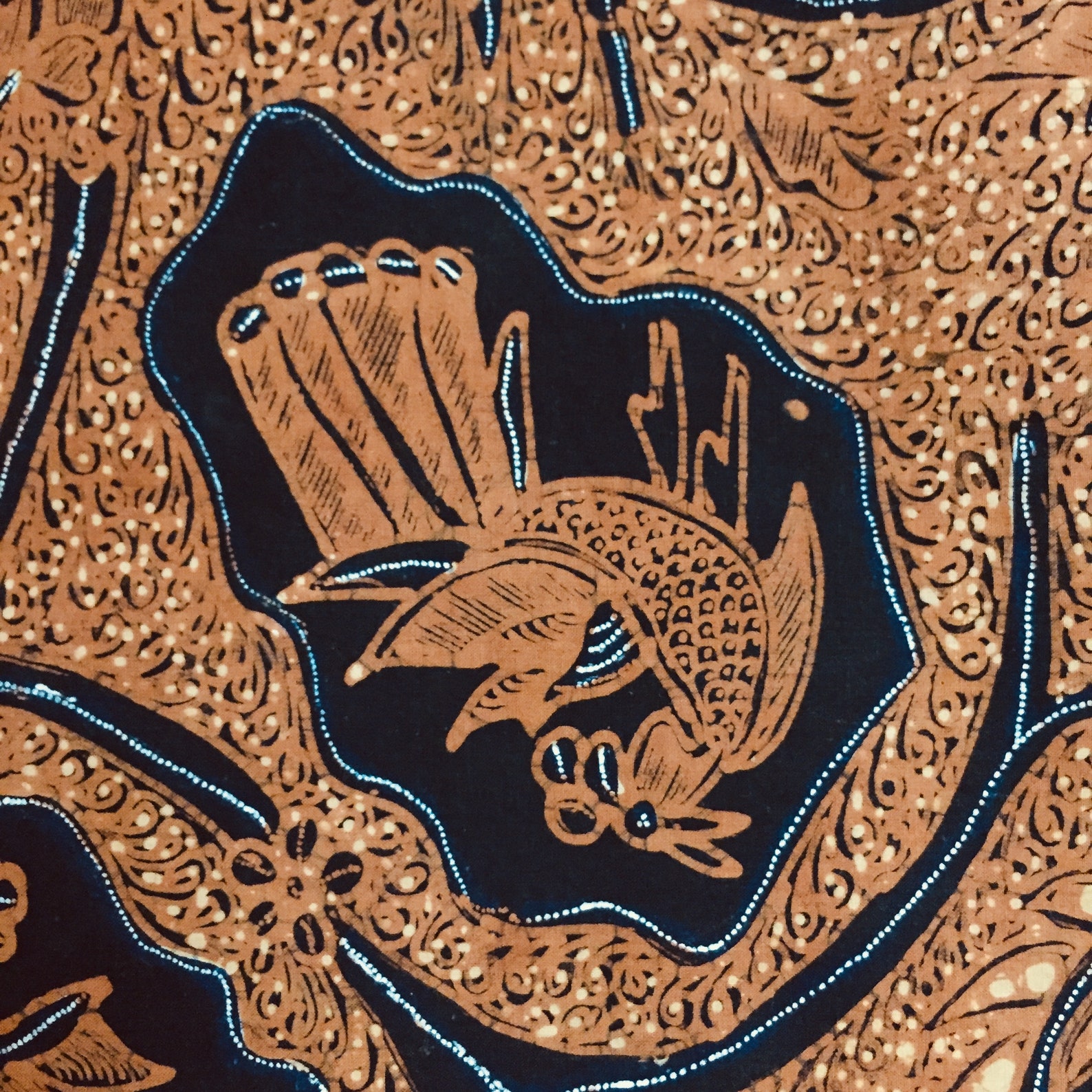 Vintage Hand Drawn Javanese Batik, Satrio Manah From Solo - Etsy