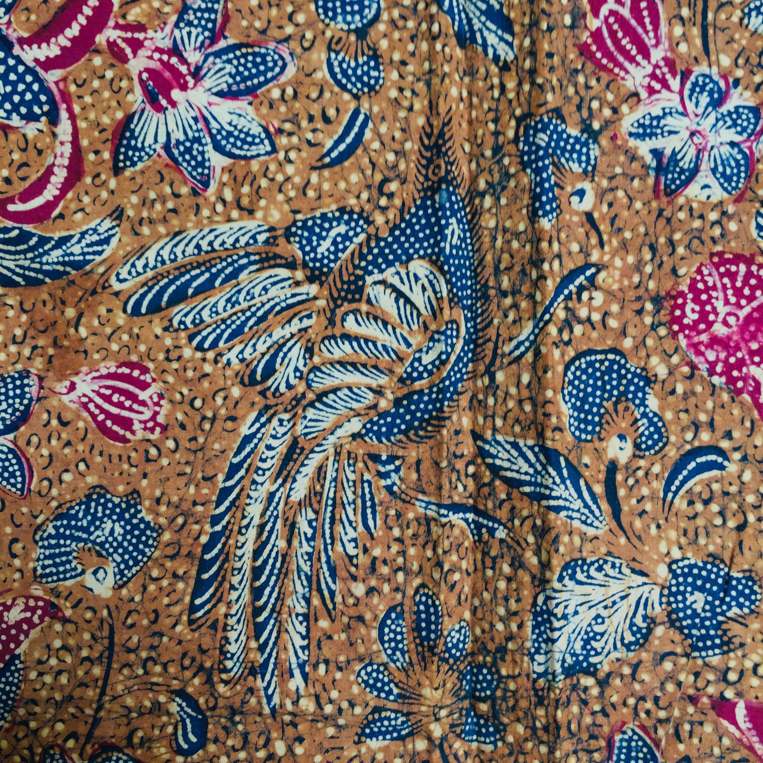 Vintage Peranakan Hand Drawn Tiga Negeri Batik With Peacock - Etsy