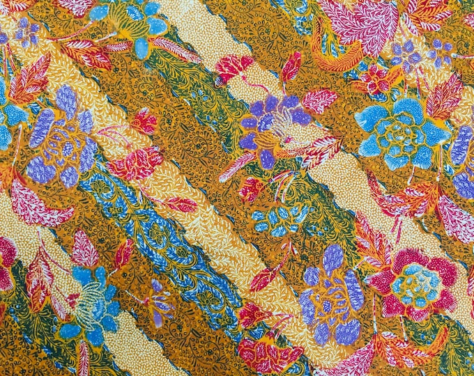 Vintage Indonesian Hand Drawn Javanese Batik 3 Negeri Semarangan With ...