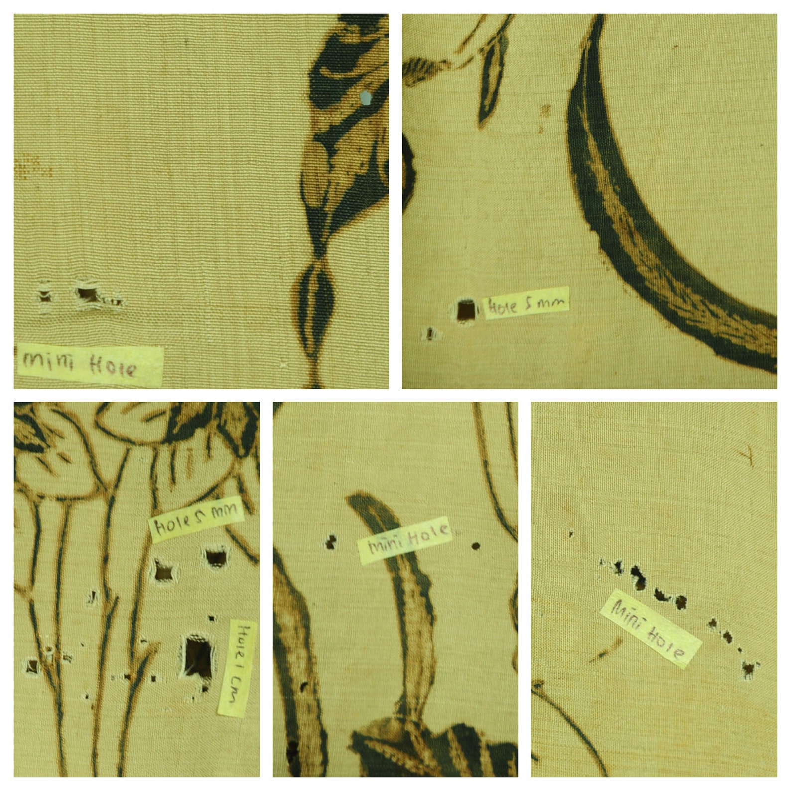 Antique Sarong Lokcan Hand Drawn Batik Old Sutra Buketan Burung Kupu ...