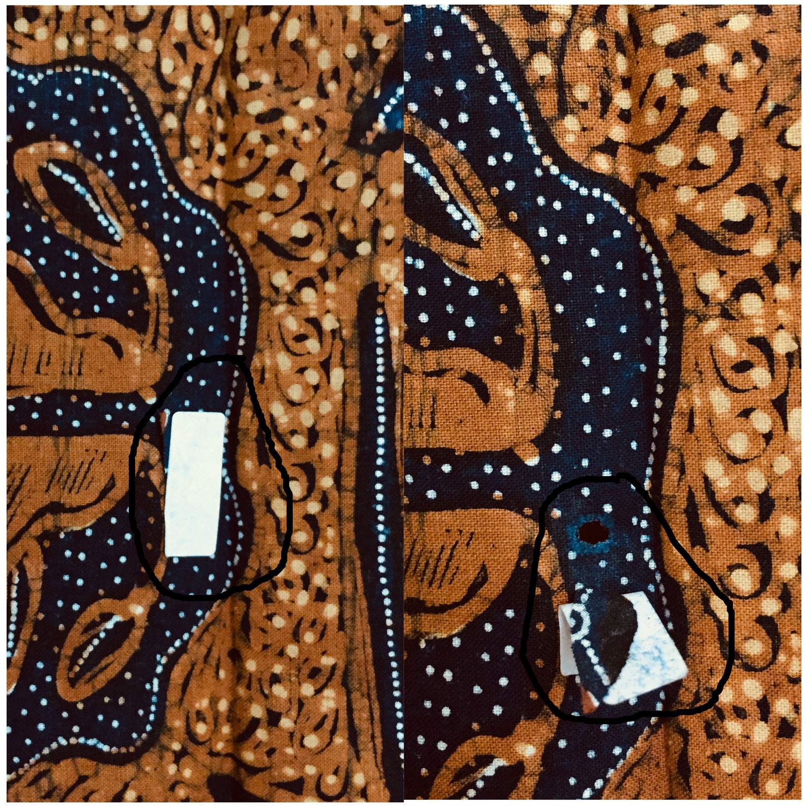 Vintage Hand Drawn Javanese Batik, Satrio Manah From Solo - Etsy