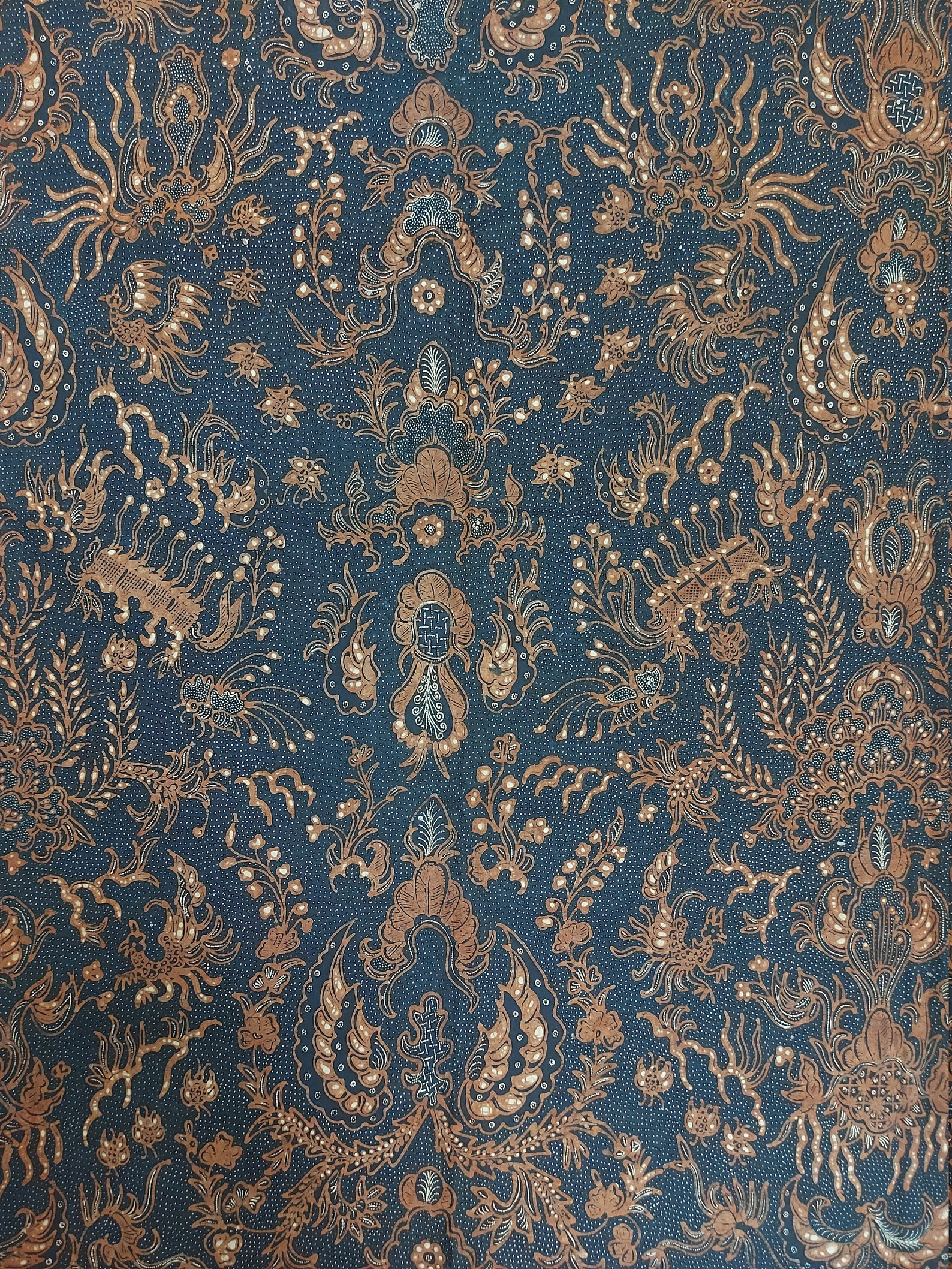 Classic Indonesian Hand Drawn Javanese Batik Sogan Srikaton | Etsy