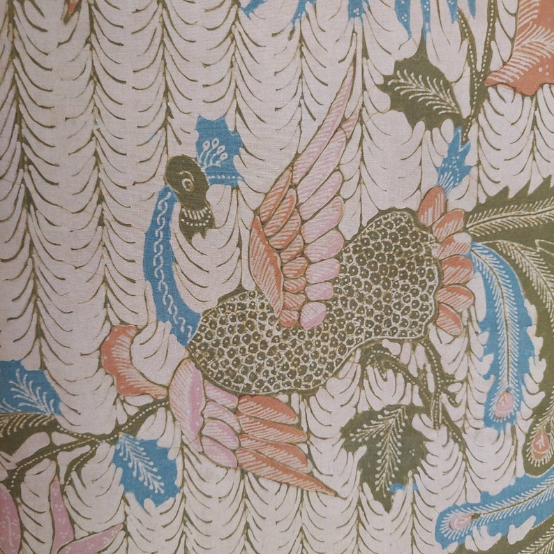 Vintage 1950s Indonesian Dutch belanda Hand Drawn Batik - Etsy