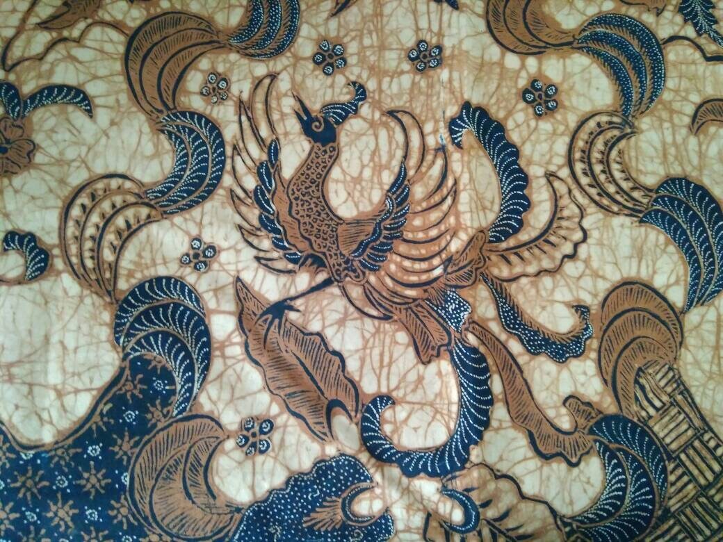 Vintage Indonesian Hand Drawn Javanese Batik Sekarjagad With - Etsy