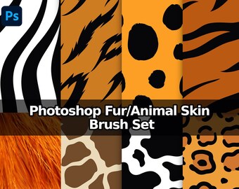Fur Brushes Photoshop - Etsy