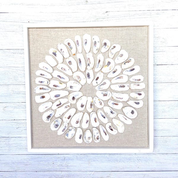 Framed Shell Art - Etsy