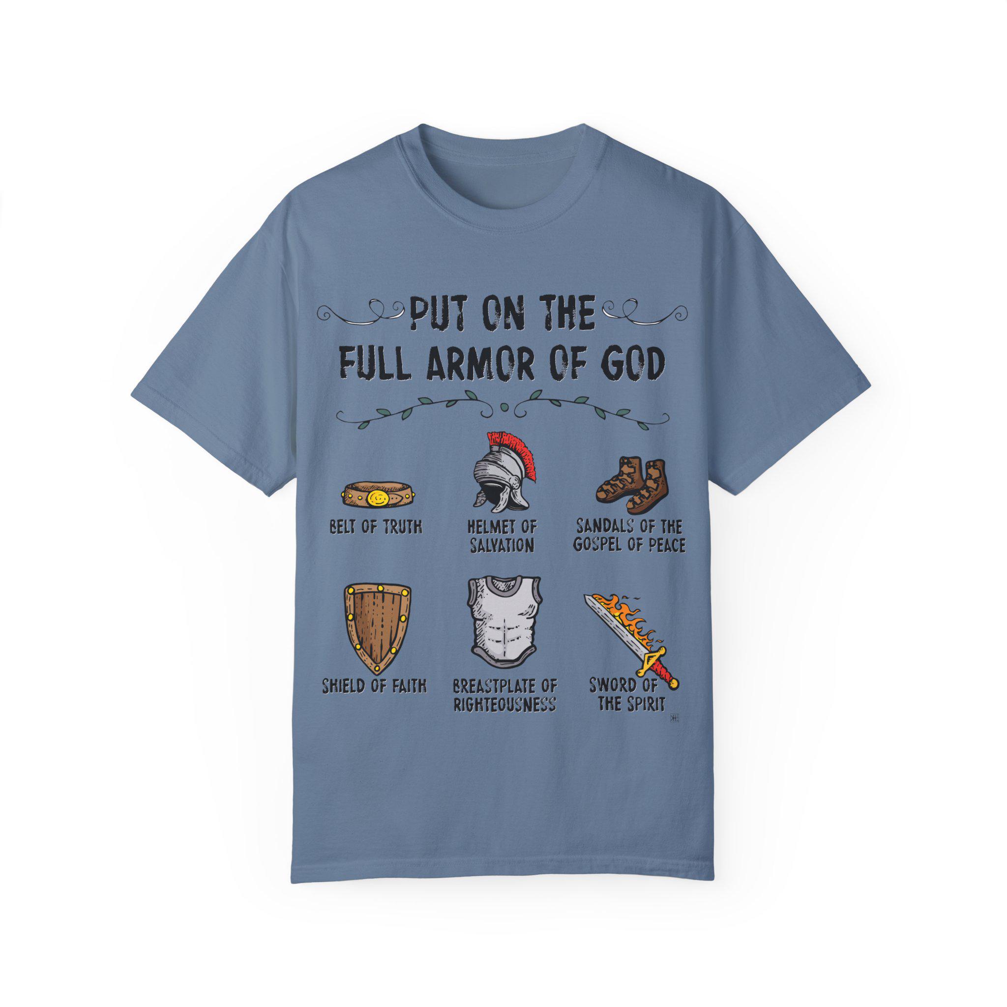 Whimsical Armor of God Unisex T-shirt, Christian Faith Tee, Religious ...