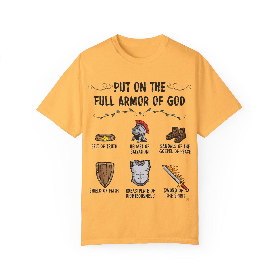 Whimsical Armor of God Unisex T-shirt, Christian Faith Tee, Religious ...