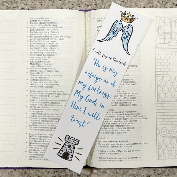 Psalm 91 Spanish - Etsy