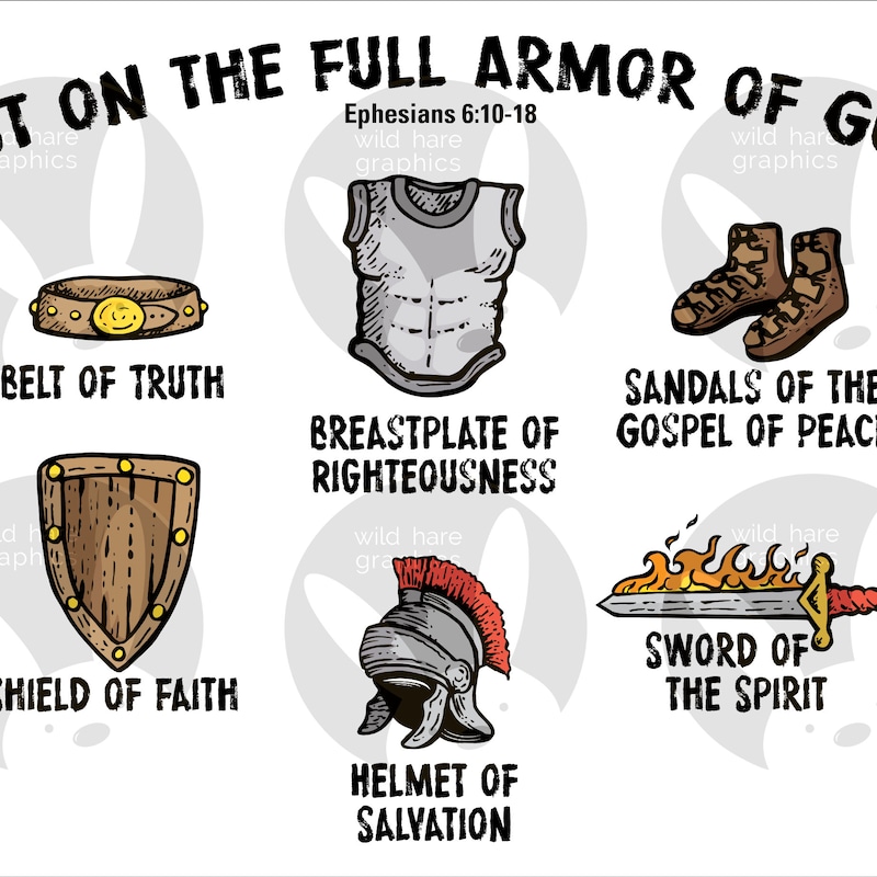 Armor of God Decal - Etsy