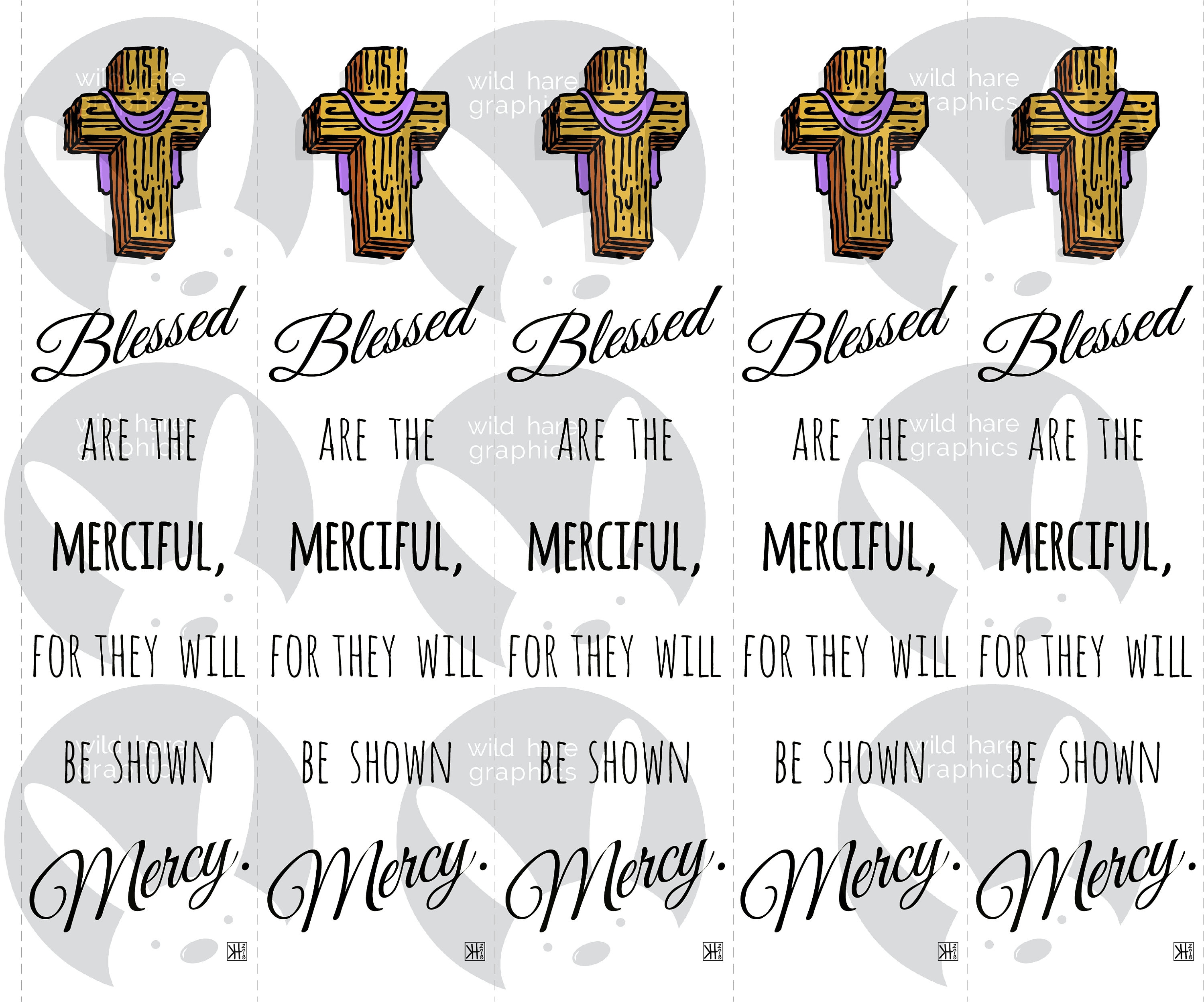 The Beatitudes of Jesus Bookmarks Ready-to-print - Etsy
