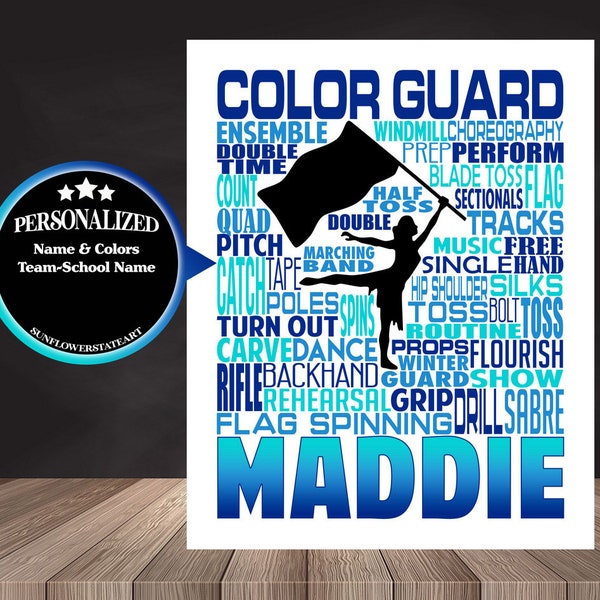 Color Guard - Etsy