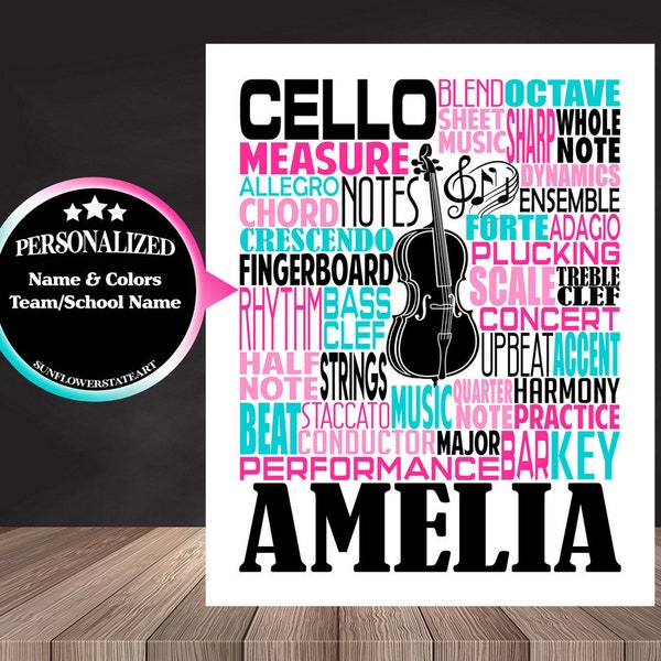Cello Art - Etsy