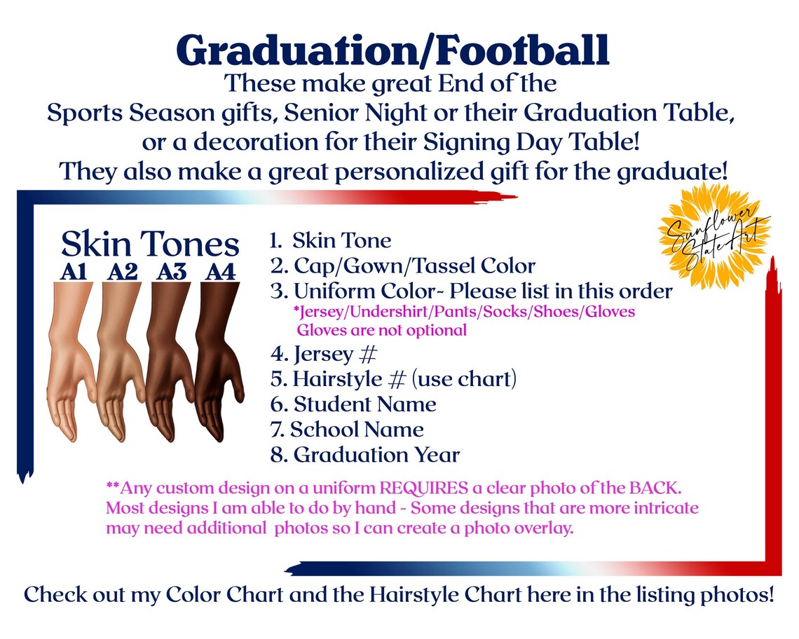 Football Poster, Football Graduation Gift, Senior Night Gift ...
